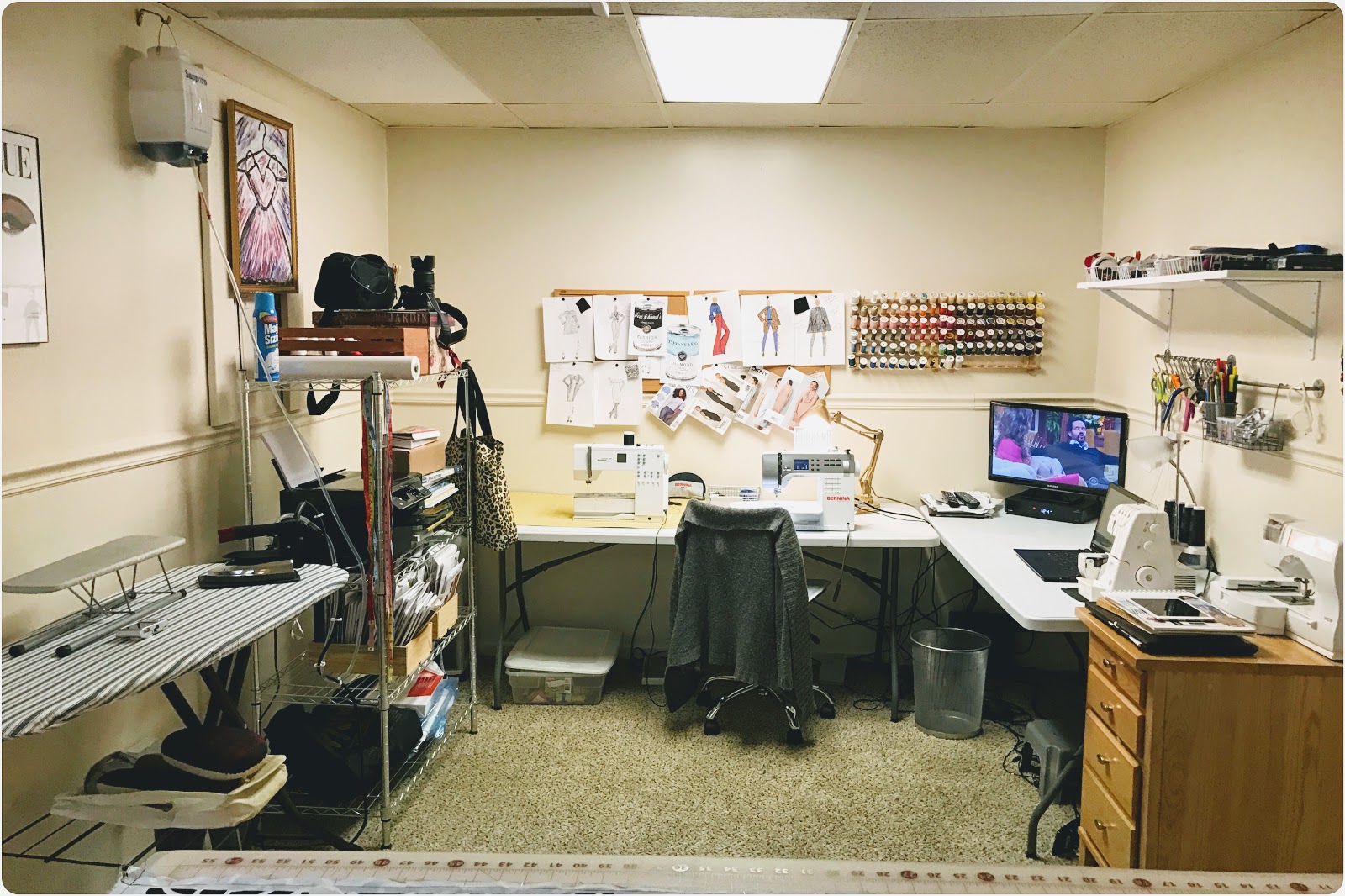 New Sewing Studio! | Erica Bunker | D.I.Y. Style! | Bloglovin’