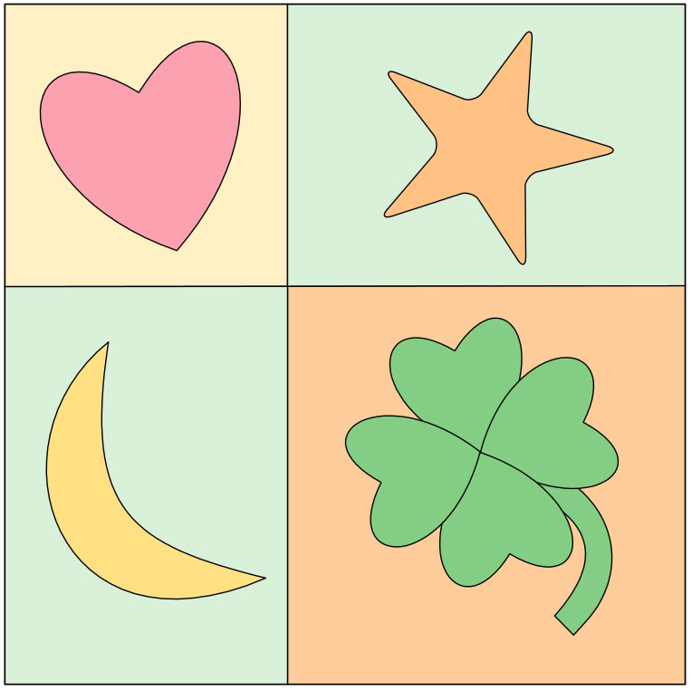 Lucky Charms for Quilt Block Mania