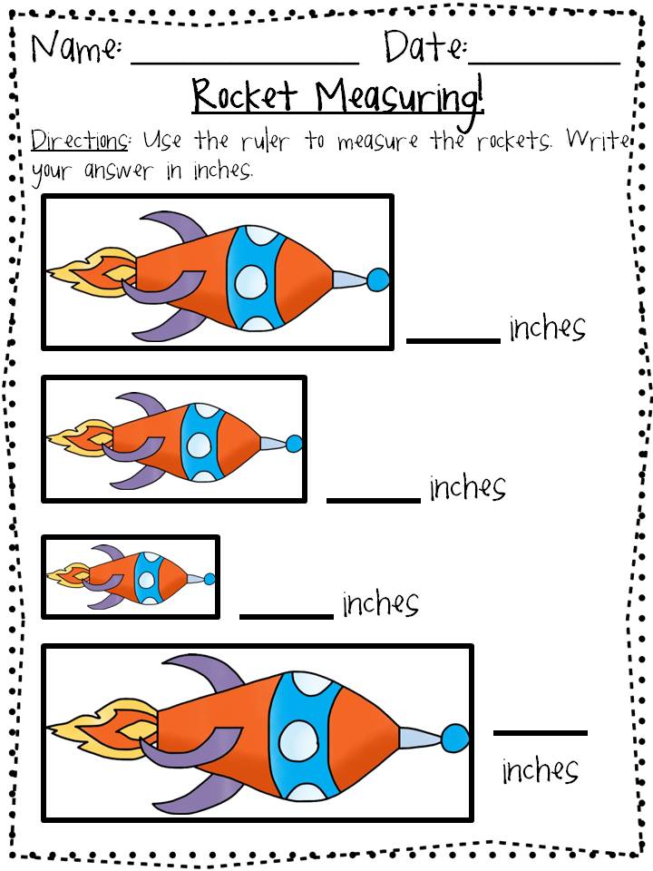 Measurement Worksheets For First Grade