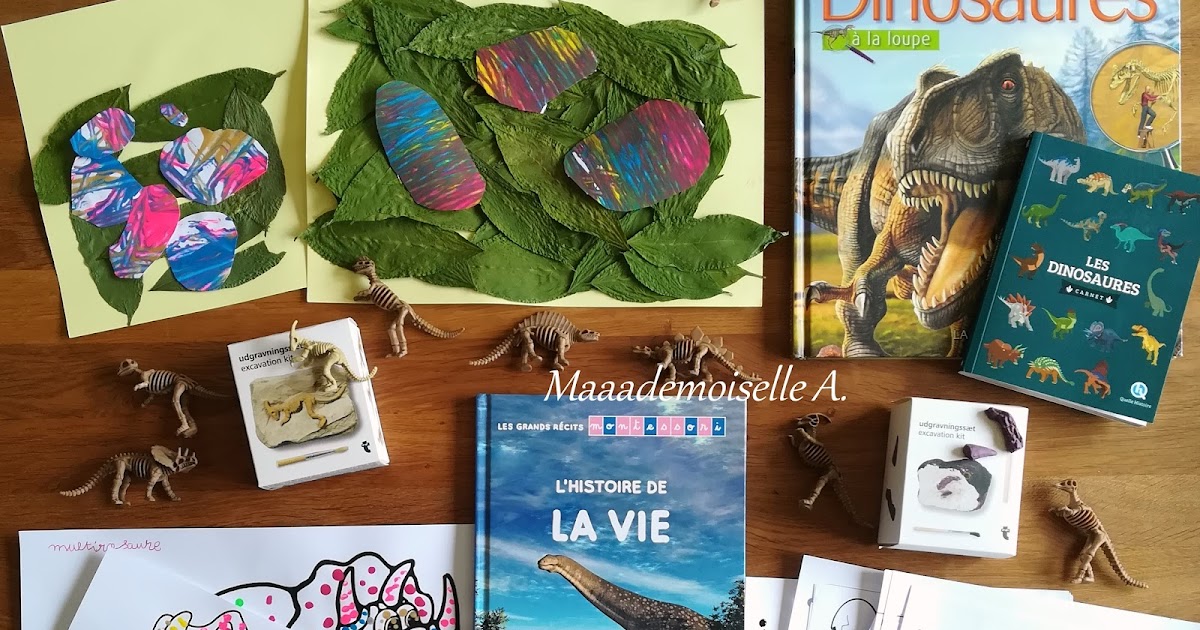 Maaademoiselle A.: || Nos activités sur les dinosaures