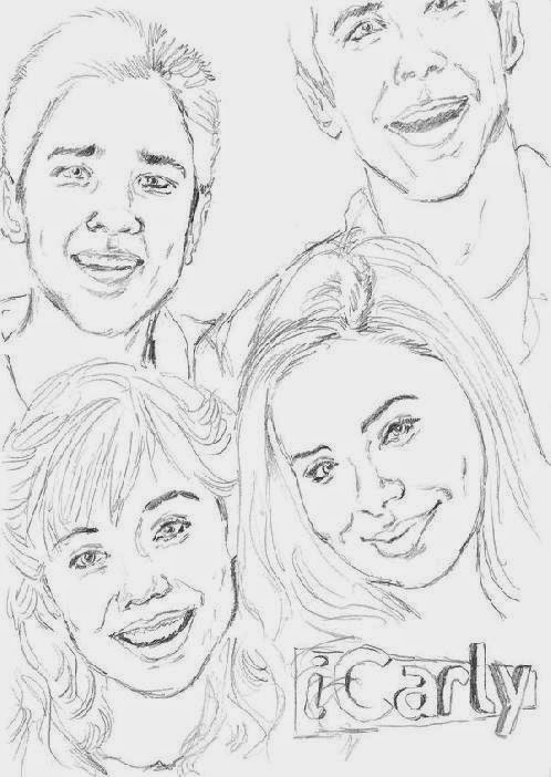 Icarly Coloring Pages Printable