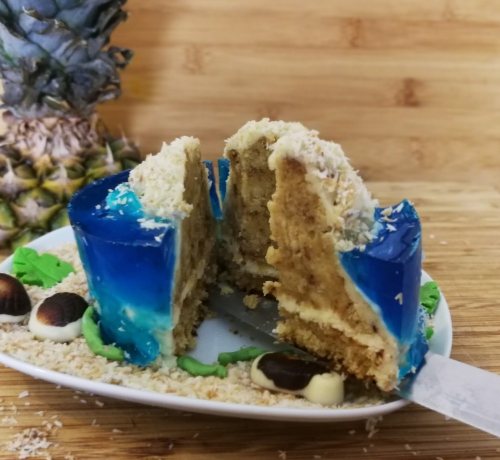 Barbaras Spielwiese: Inseltorte gegen Fernweh