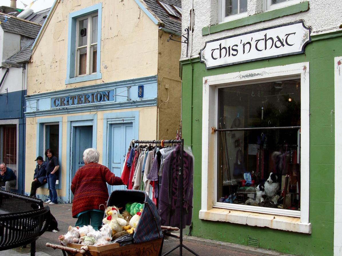 Ultima Thule: Stornoway,Hebrides' colourful little capital and a ...