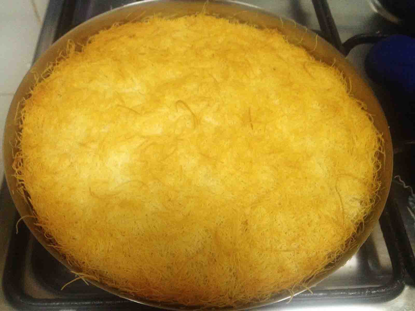 KUNAFA RECIPE - KUNAFA WITH CHEESE / ARABIC SWEET