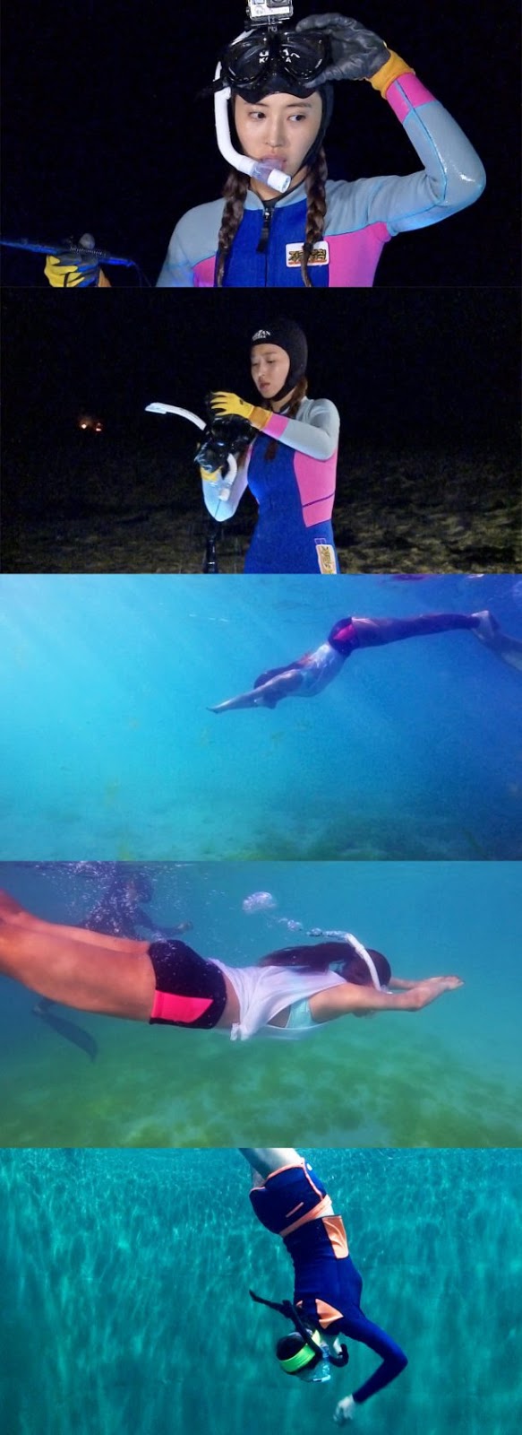 Kpop - Yuri Impresses with Swimming & Hunting Skills, the Mermaid Idol ...