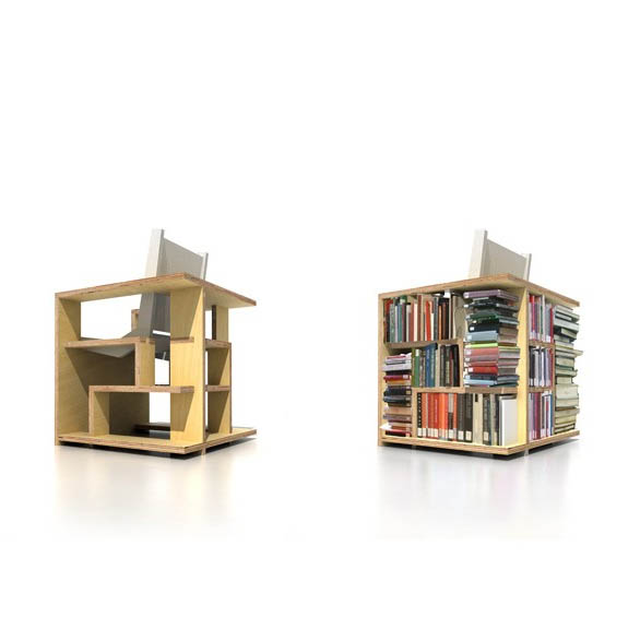 chair bookcase bookcase chair by Gail Peter Borden ~ AllThingAbout