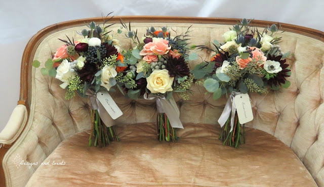 DesignsandEvents: Fall Flowers for an October Wedding