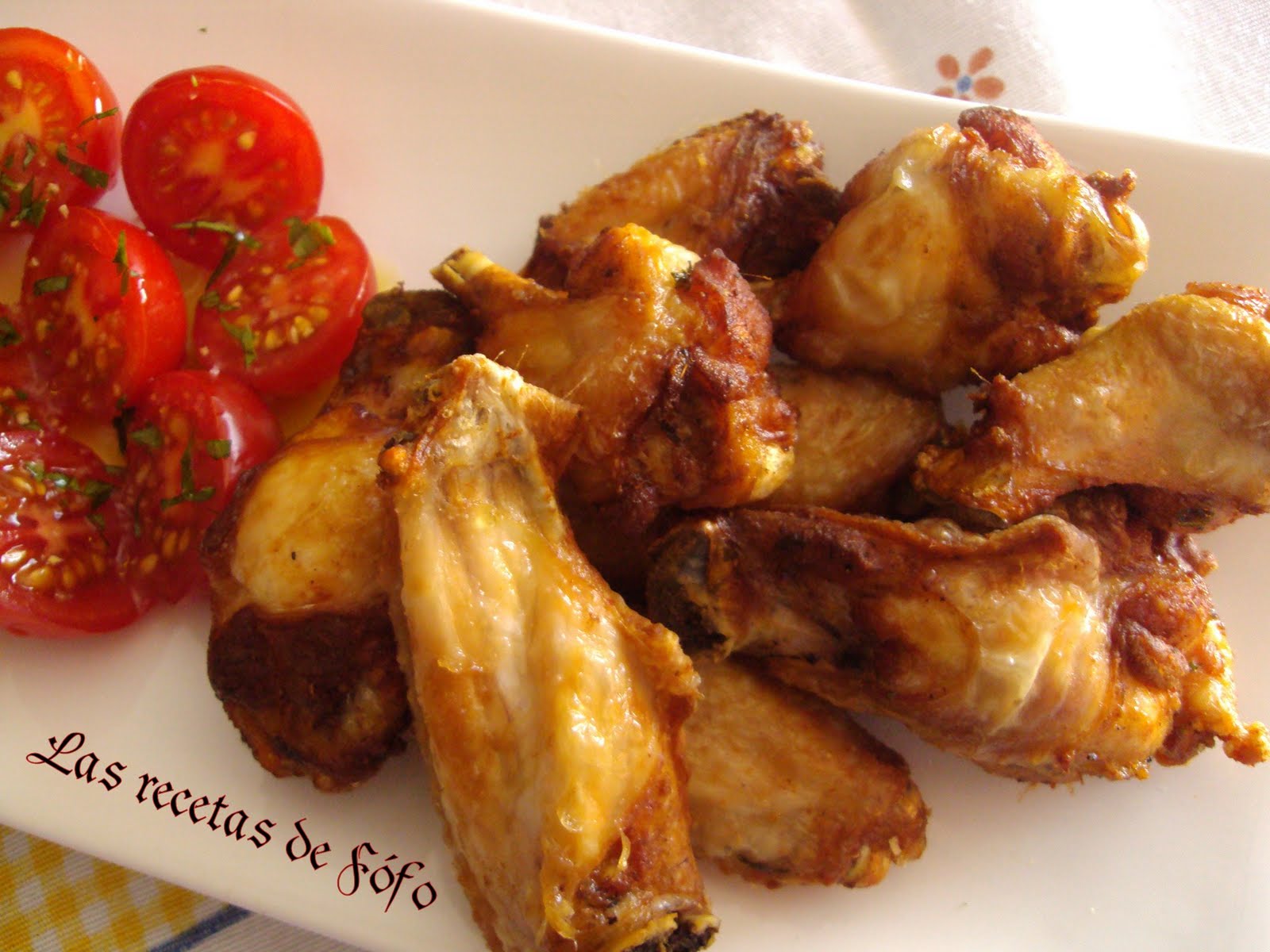 Las recetas de Fófo: Alitas de pollo fritas