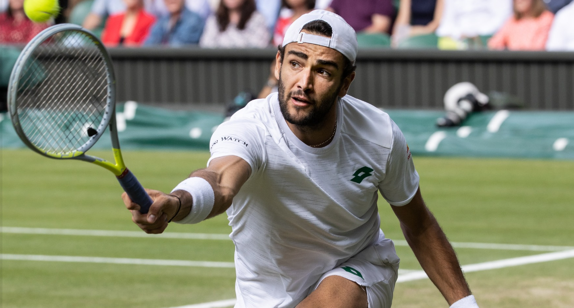 Tennis: Matteo Berrettini è il primo Italiano in finale a Wimbledon