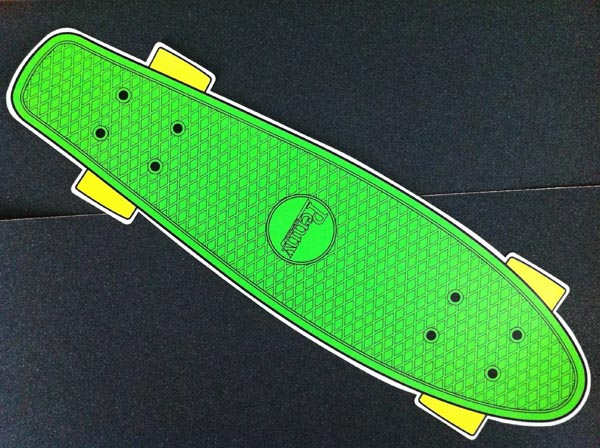 Penny Board Logo Sticker