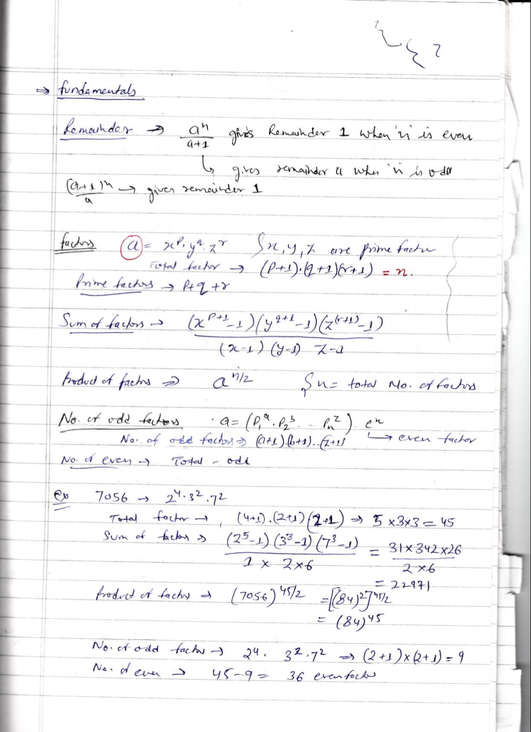 LATEST NEWS: MATHEMATICS HANDWRITTEN FORMULA SHEET