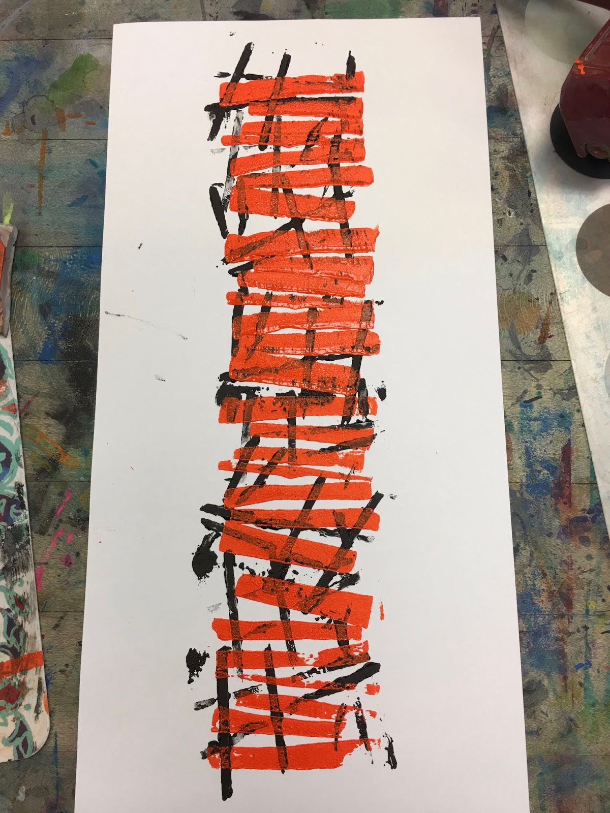 Art Room Blog: Three Part Printmaking Project...