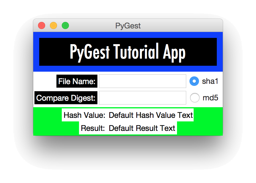 aGupieWare: PyGest: A Python Tkinter Tutorial, Part 4 aGupieWare: PyGest: A Python Tkinter Tutorial, Part 4
