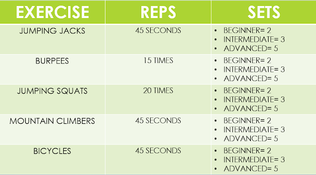 5 BEST EXERCISES TO BOOST YOUR STAMINA AT HOME