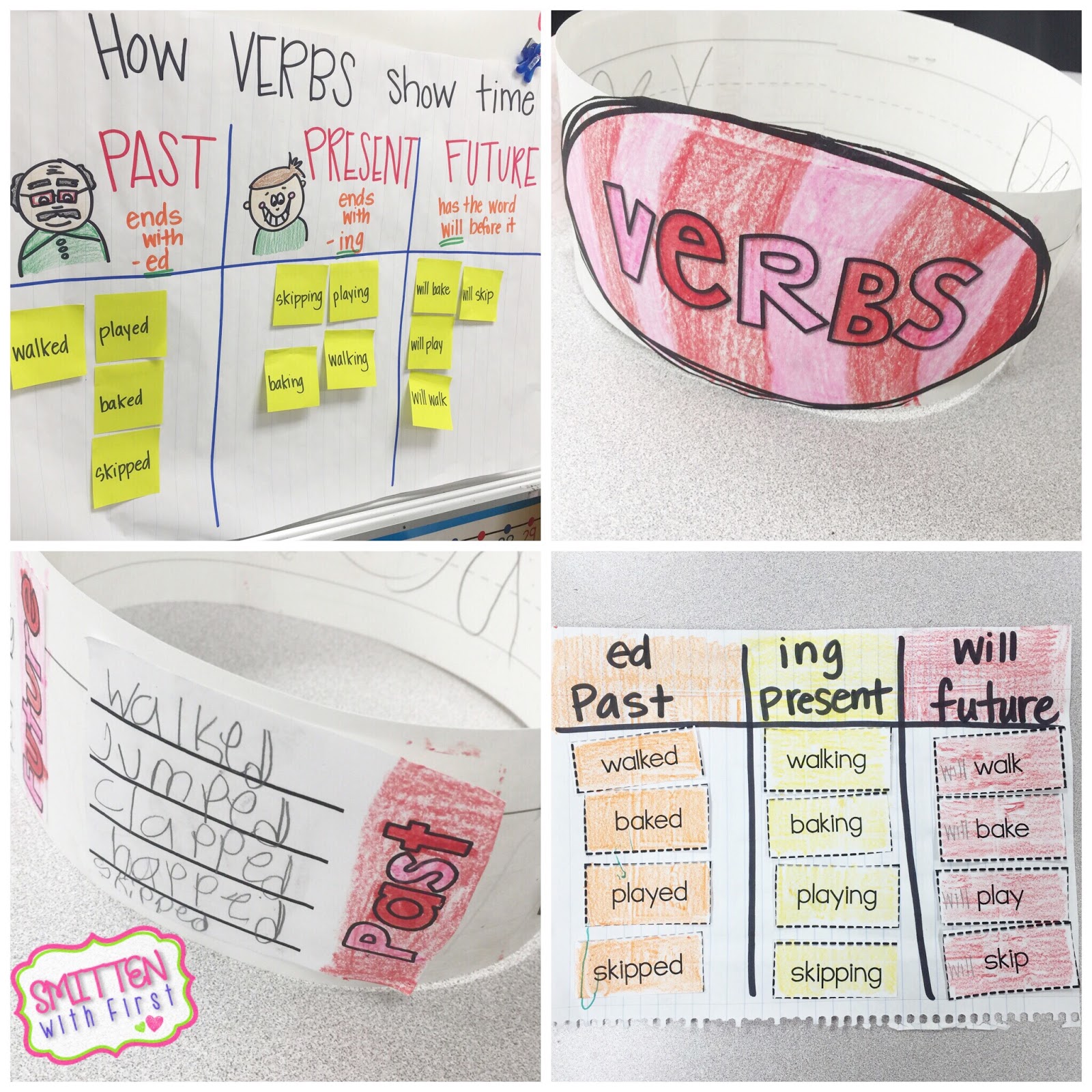 Verb Tenses and a Long A Freebie! - Smitten with First
