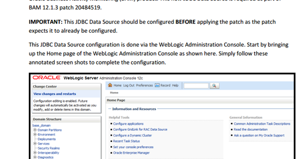 Biradar ShriKant Oracle SOA Blog: JDBC Data Source Configuration Step