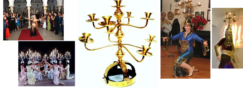 Danzas Amira: Raks Al Shamedán: La Danza del Candelabro