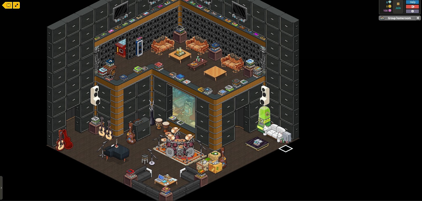 Gamer's World: Habbo: Best room builders ever!