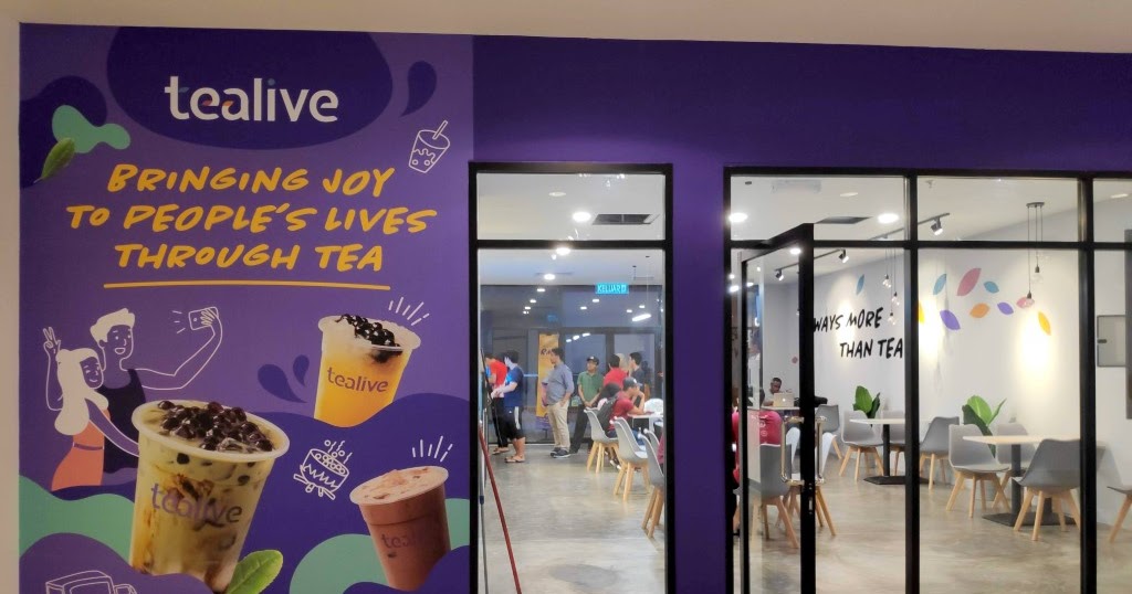 Tealive Bubble Tea Chain opens at De Centrum Mall ~ De Centrum Bangi ...