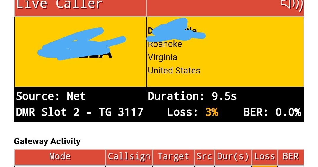 Pi Star Mobile Dashboard