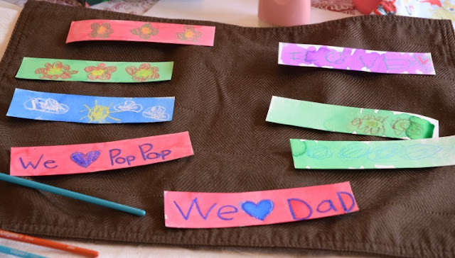 Father's Day Gift- Watercolor Resist Bookmarks | What Can We Do With ...