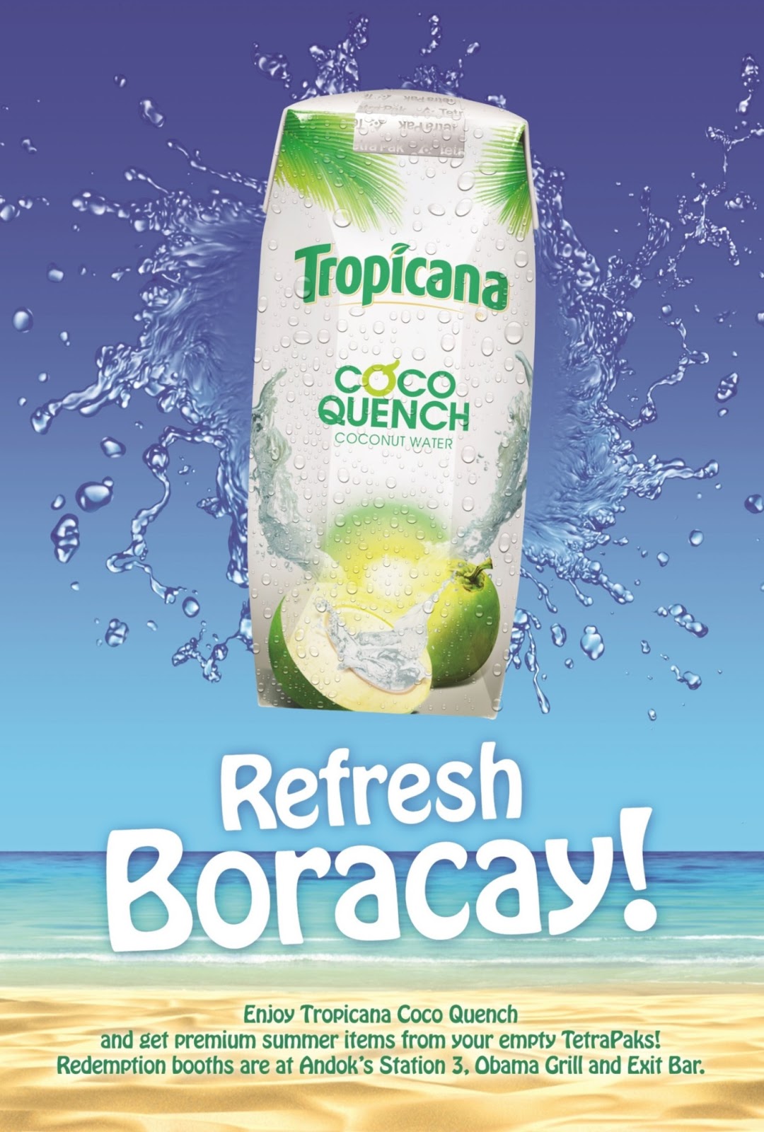 Tropicana Coco Quench Kicks Off Summer 2013 in Boracay