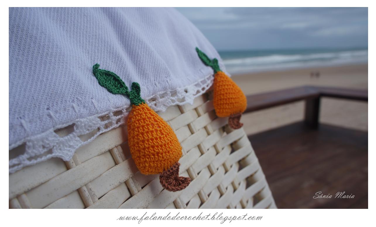 BARRA DE CROCHE PARA PANO DE PRATO CAJUS