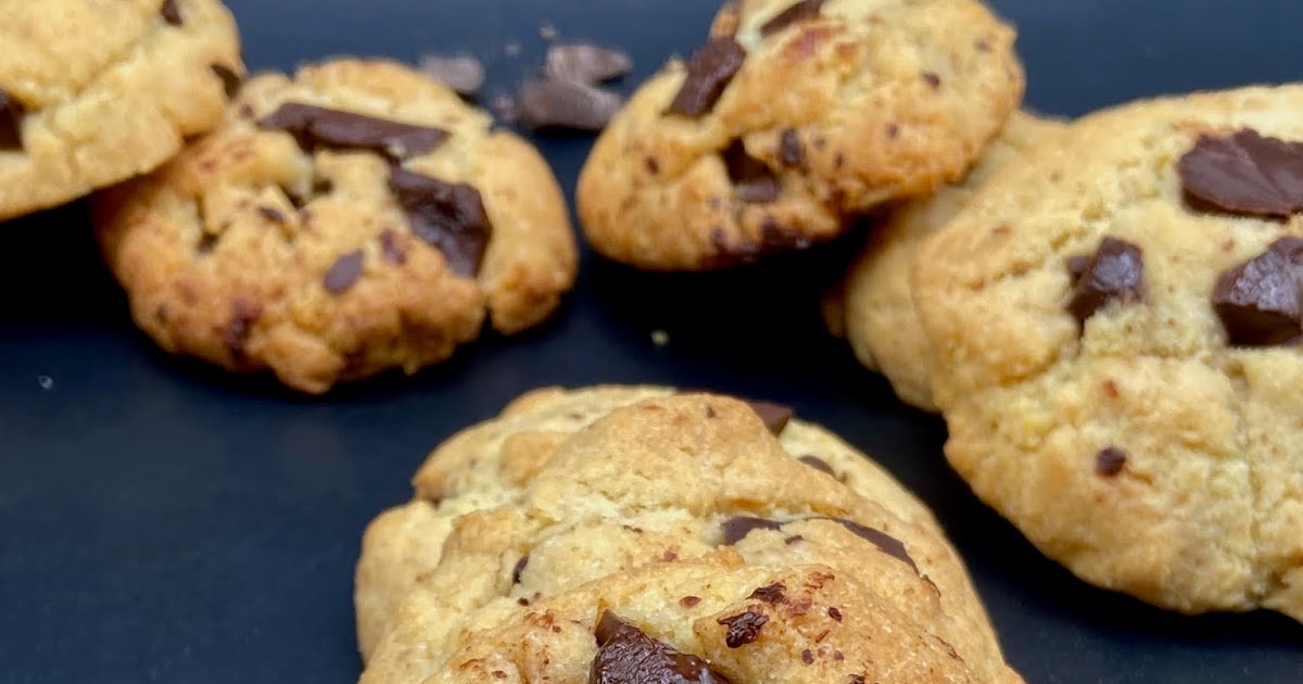 Vanille Noisette : LES COOKIES de PIROULIE SANS BEURRE / SANS FARINE