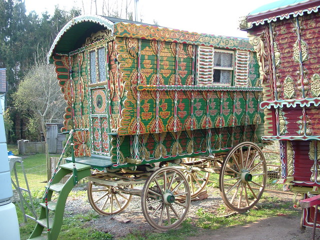 Emma Hill: More Vintage Gypsy Caravans.