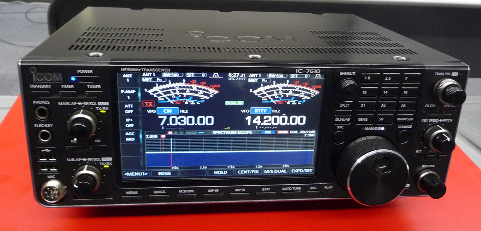 F5IRO Freddy: ICOM 7610