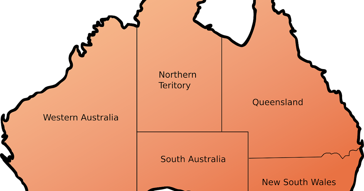 Letak dan Luas Benua Australia
