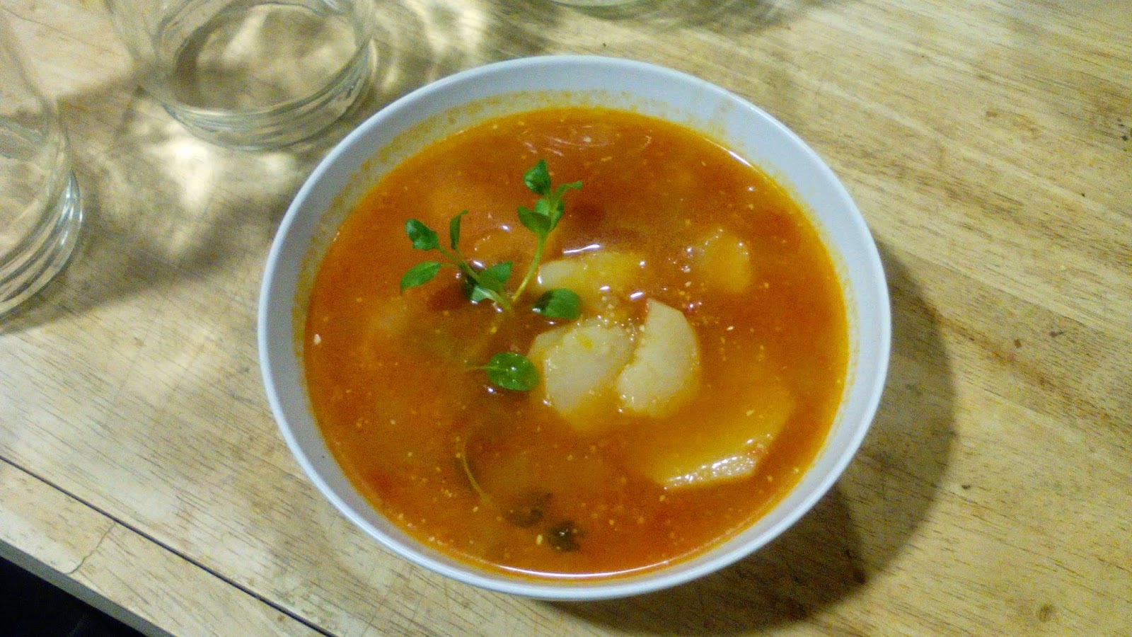 Comida da Tia Gracinha: Sopa de batata