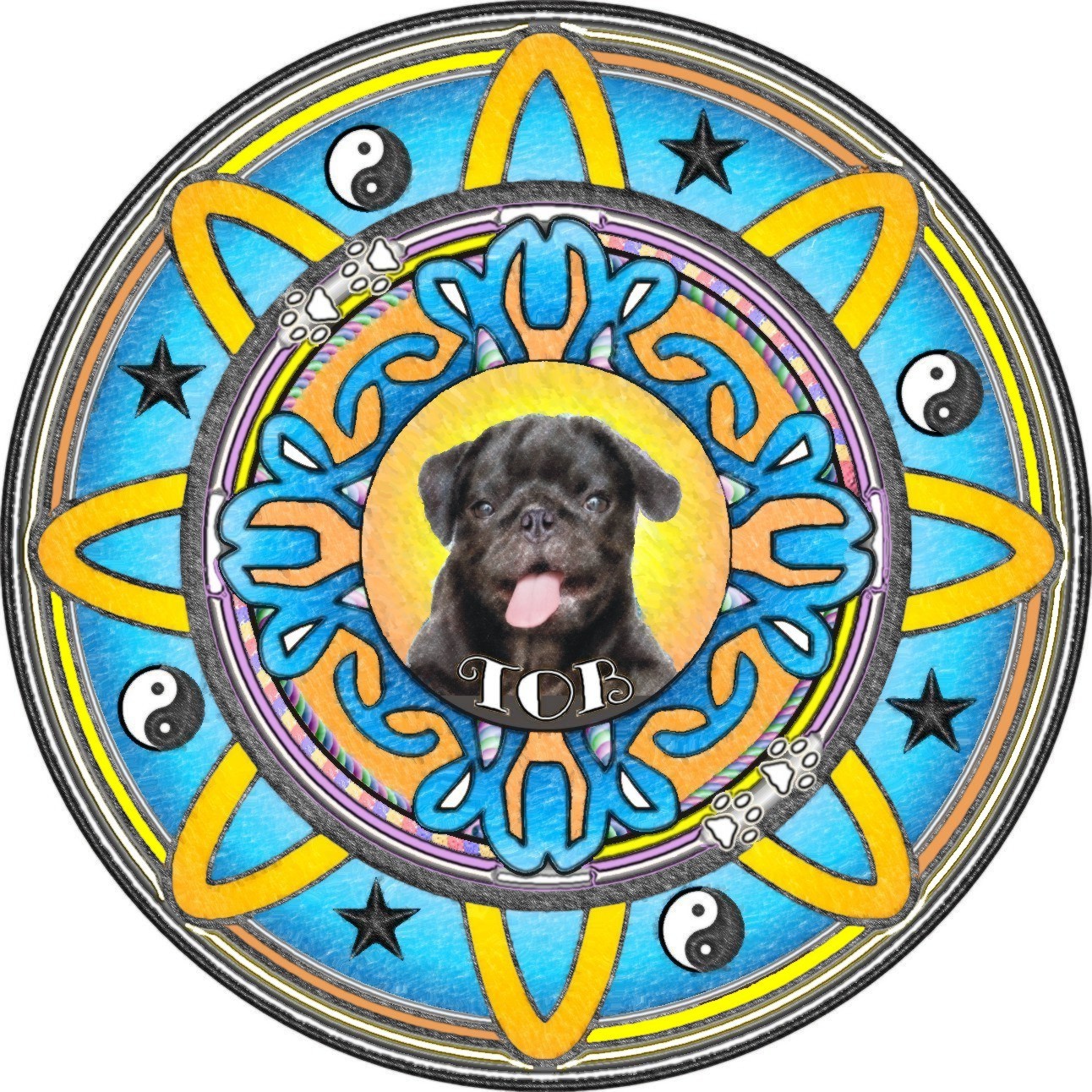 ARTHE A4 - por Ana Lúcia de Mendonça Orsi: MANDALA PARA PET