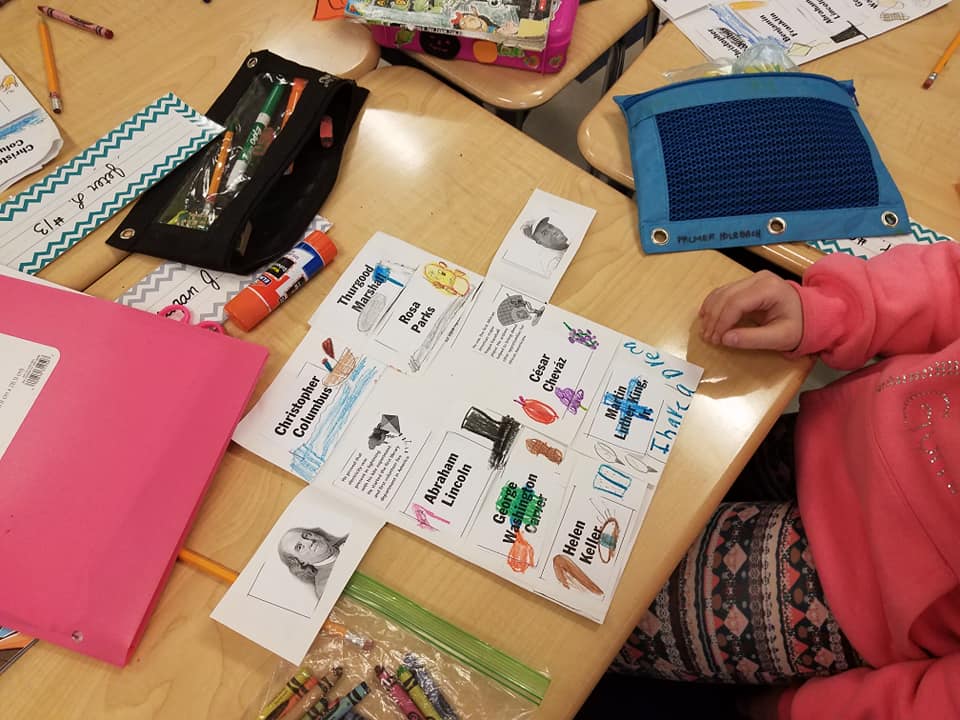 *The Teaching Oasis*: Famous American Foldable (VA SOL2.4)