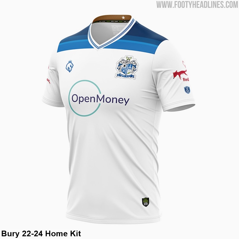 Bury AFC 22-23 Blackout Kit Released - Footy Headlines