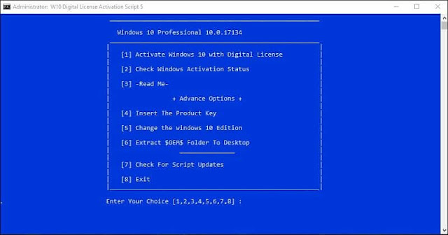 Activar Windows 10 Cmd