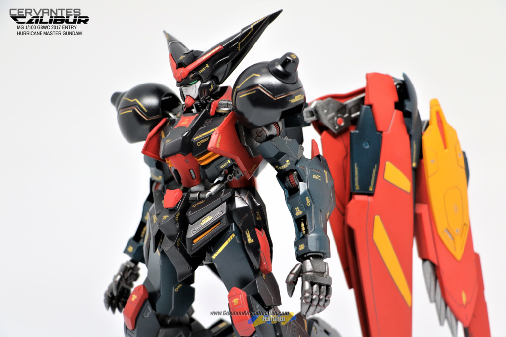 Custom Build: MG 1/100 Hurricane Master Gundam [GBWC 2017]