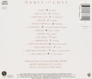 Classic Rock Covers Database: Lou Reed - Magic And Loss (1992)