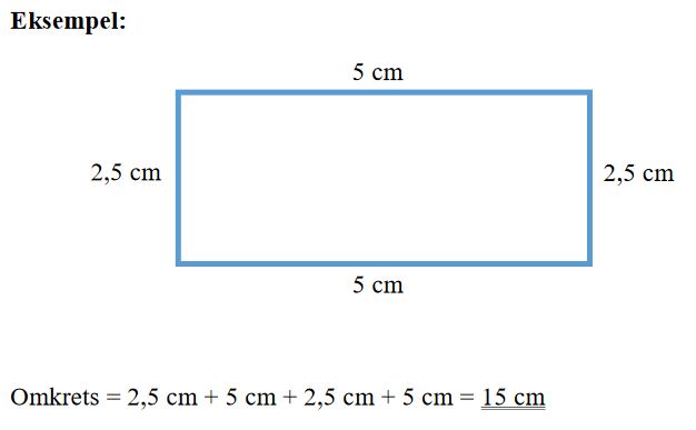 Matematikkens Verden: Omkrets av trekanter, firkanter og sirkel