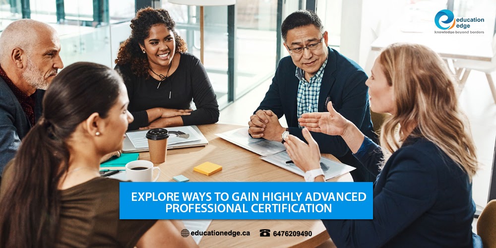 Explore ways to gain highly advanced professional certification