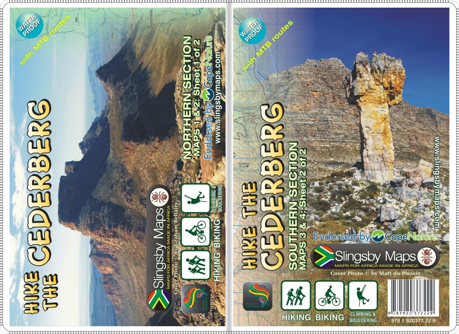 Hike the Cederberg: the Map: June 2013