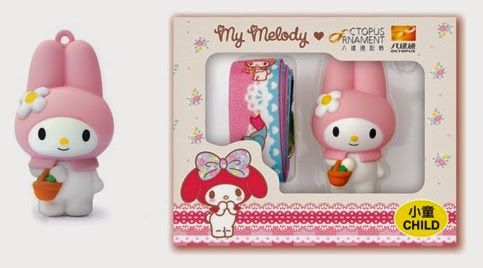 八達通卡 Octopus cards : My Melody 及 Little Twin Stars 3D 八達通配飾