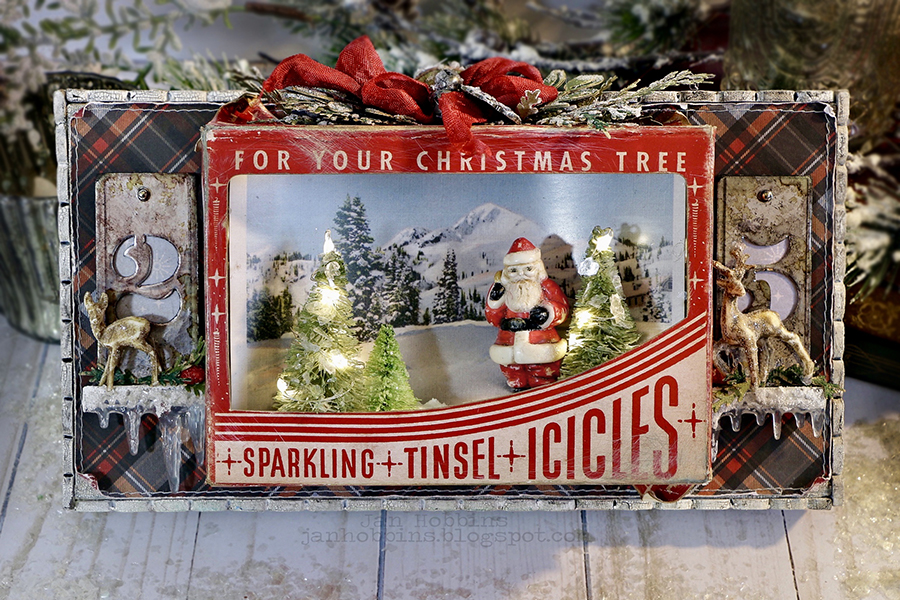 CHRISTMAS VIGNETTE TRAY - TIM HOLTZ CHRISTMAS IDEA-OLOGY 2019 RELEASE ...
