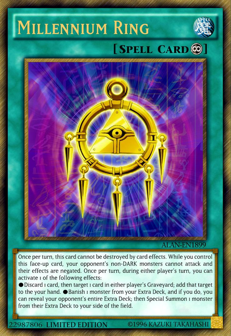 Kartu Andalan Pemilik Masing-Masing Millennium Items Yu-Gi-Oh ...