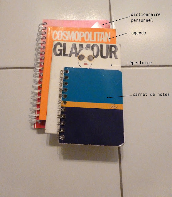 Inspirations: mes p'tits carnets