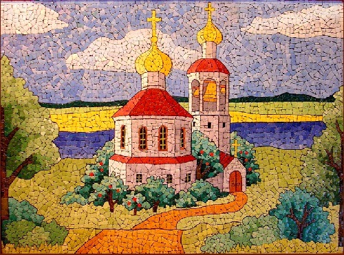 beautiful eggshell mosaic designs by Lyubov Meshakina ~ Creative Art ...