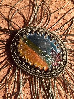 Knot Just Macrame by Sherri Stokey: Leather Cabochon Component Reveal