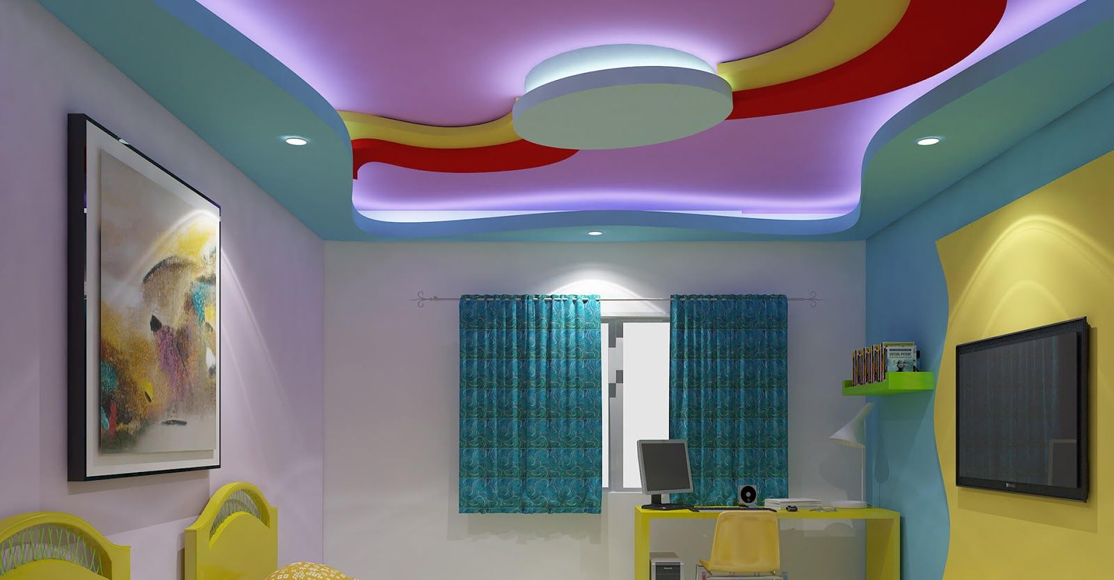 Best and unique false ceiling designs are done by Anandnivash , Coimbatore