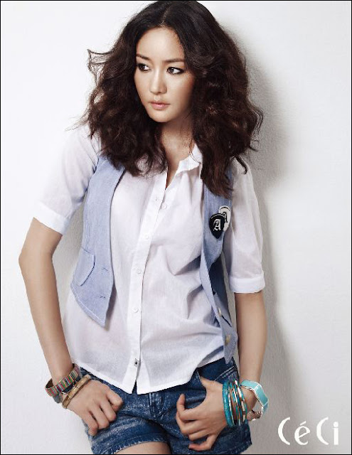 Korean Sexy Models: Song Yu Ri - Snow Queen Actress in Ceci Magazine