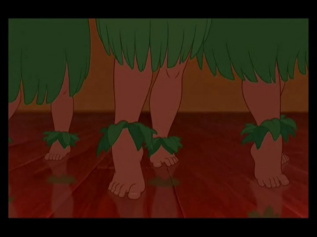 Anime Feet: Lilo and Stitch: Hawaiian Extras